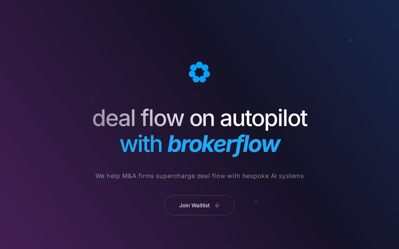 AI Deal Flow for M&A Advisors